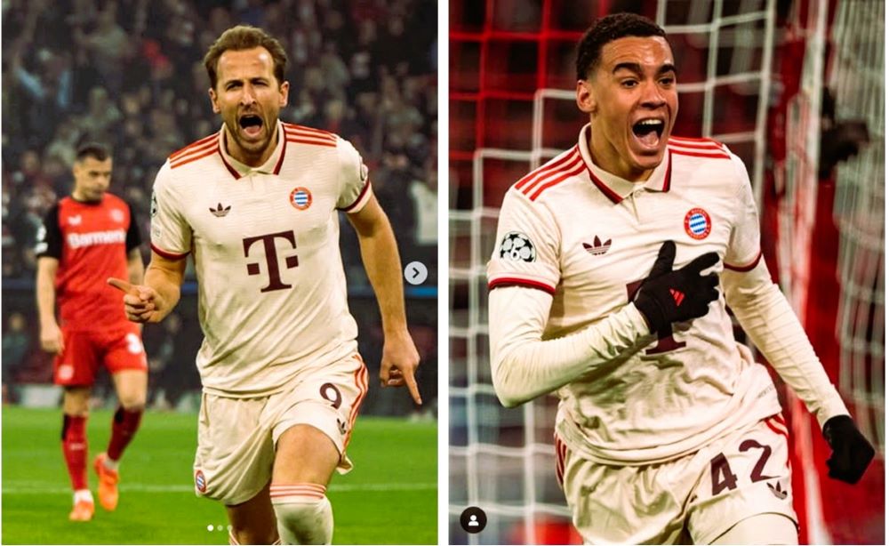 Bayern Munich Hajar Bayer Leverkusen 3-0, Harry Kane Cetak Brace - Editor.id